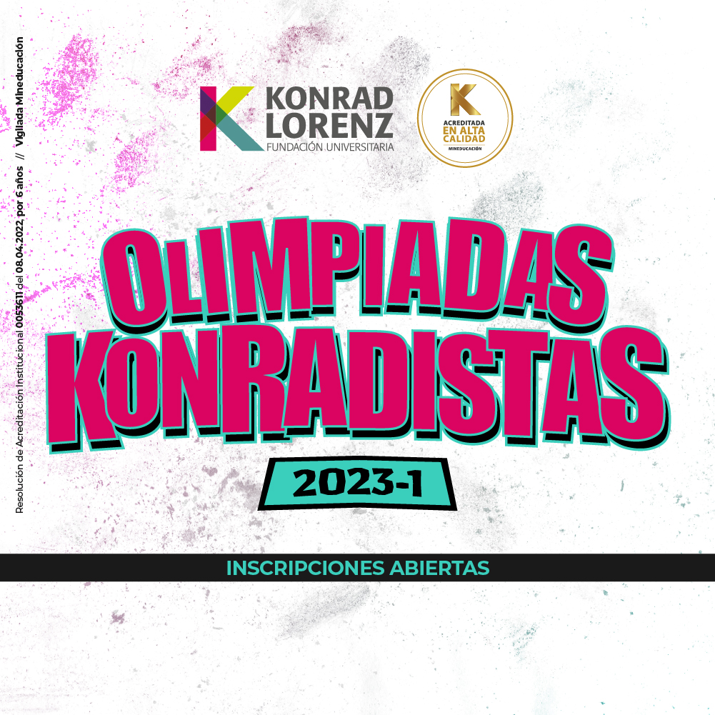 Olimpiadas Konradistas 2023-1 - Pregrados y Posgrados en Bogotá